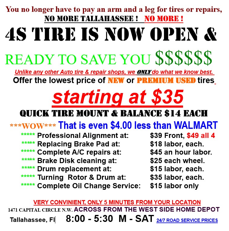 service-costs - 4STire LLC